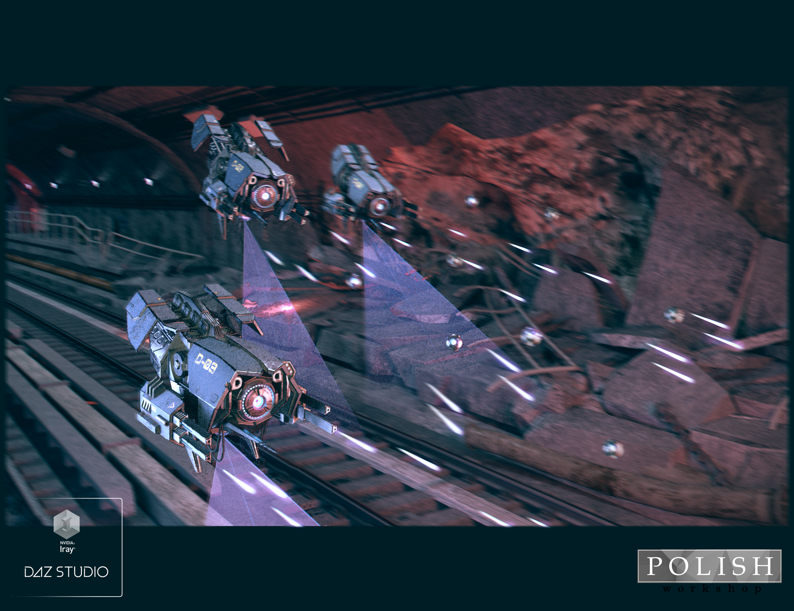 Cyberpunk Drone | Daz 3D