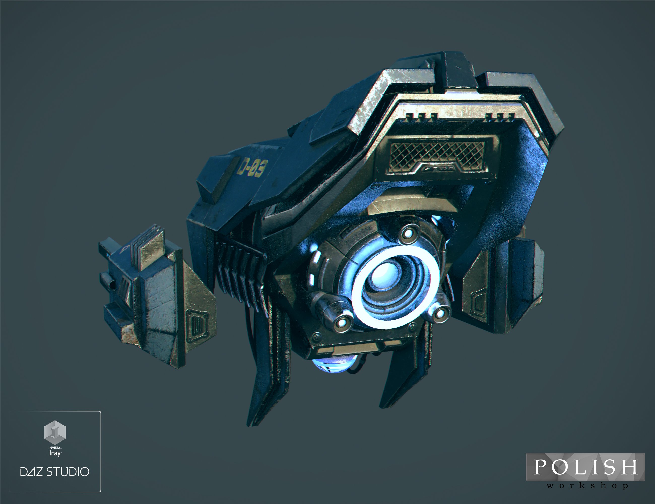 Cyberpunk Drone | Daz 3D