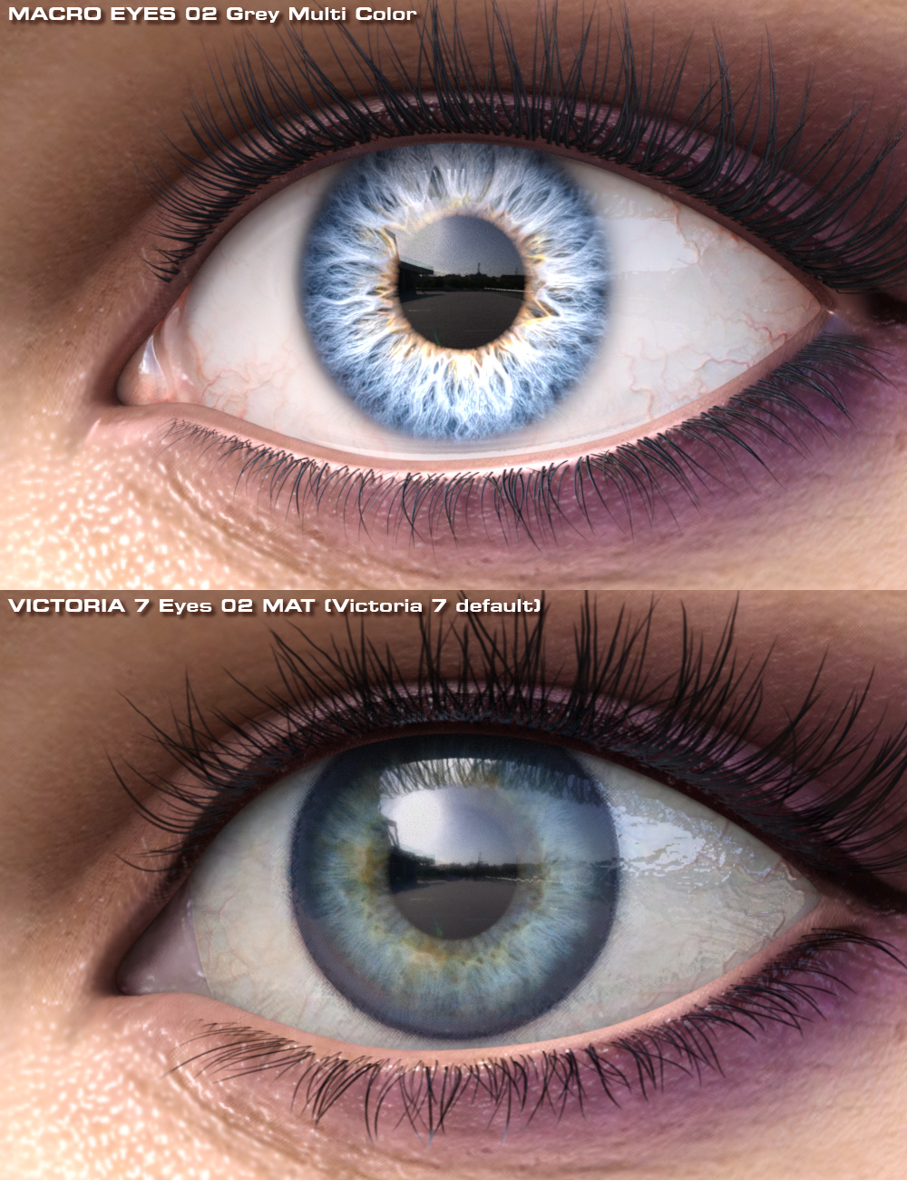 Macro Eyes for Iray Bundle | Daz 3D