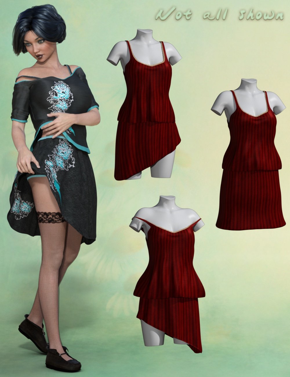 Patty Clothes Morphs and Textures | Daz 3D