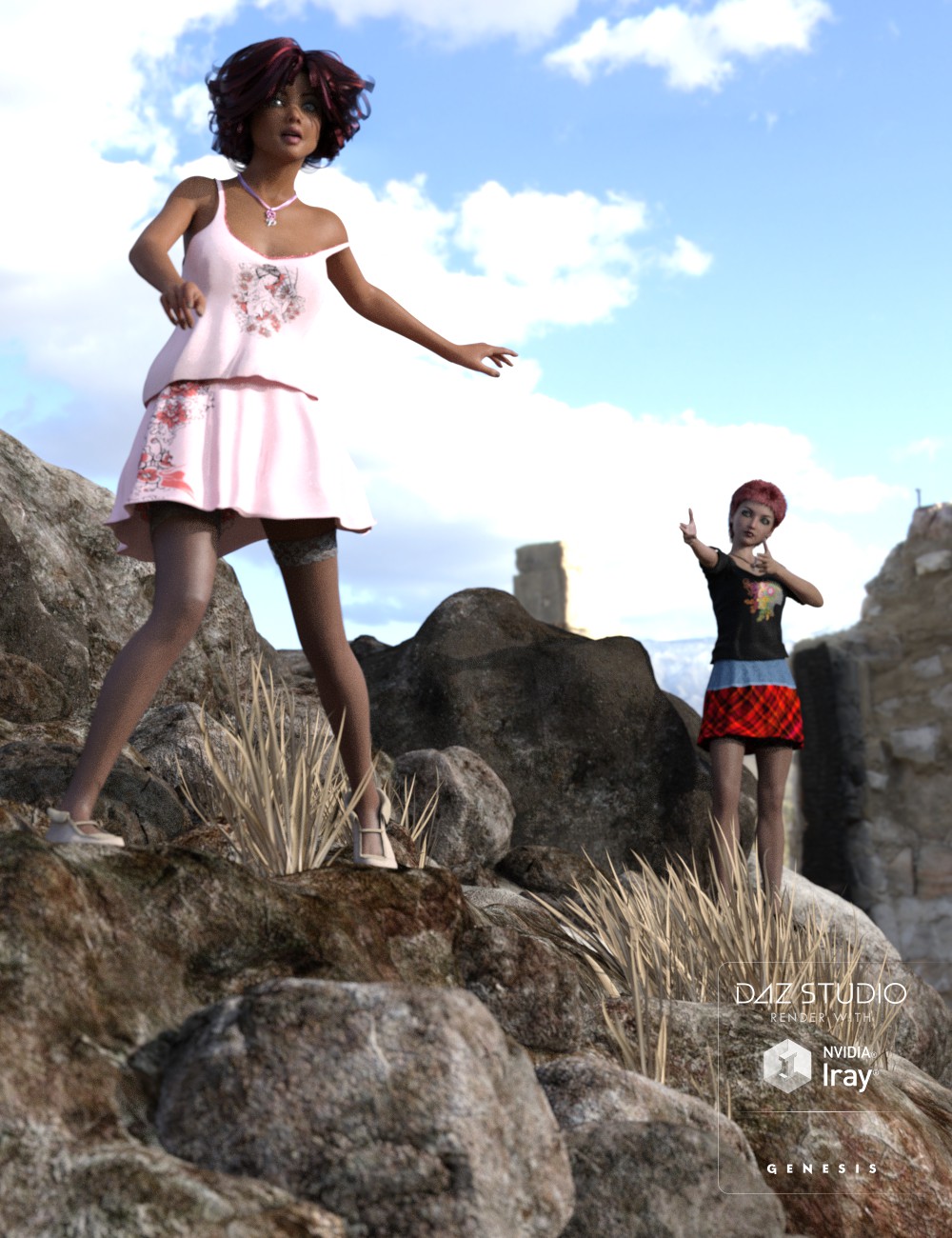 Patty Clothes Morphs and Textures | Daz 3D