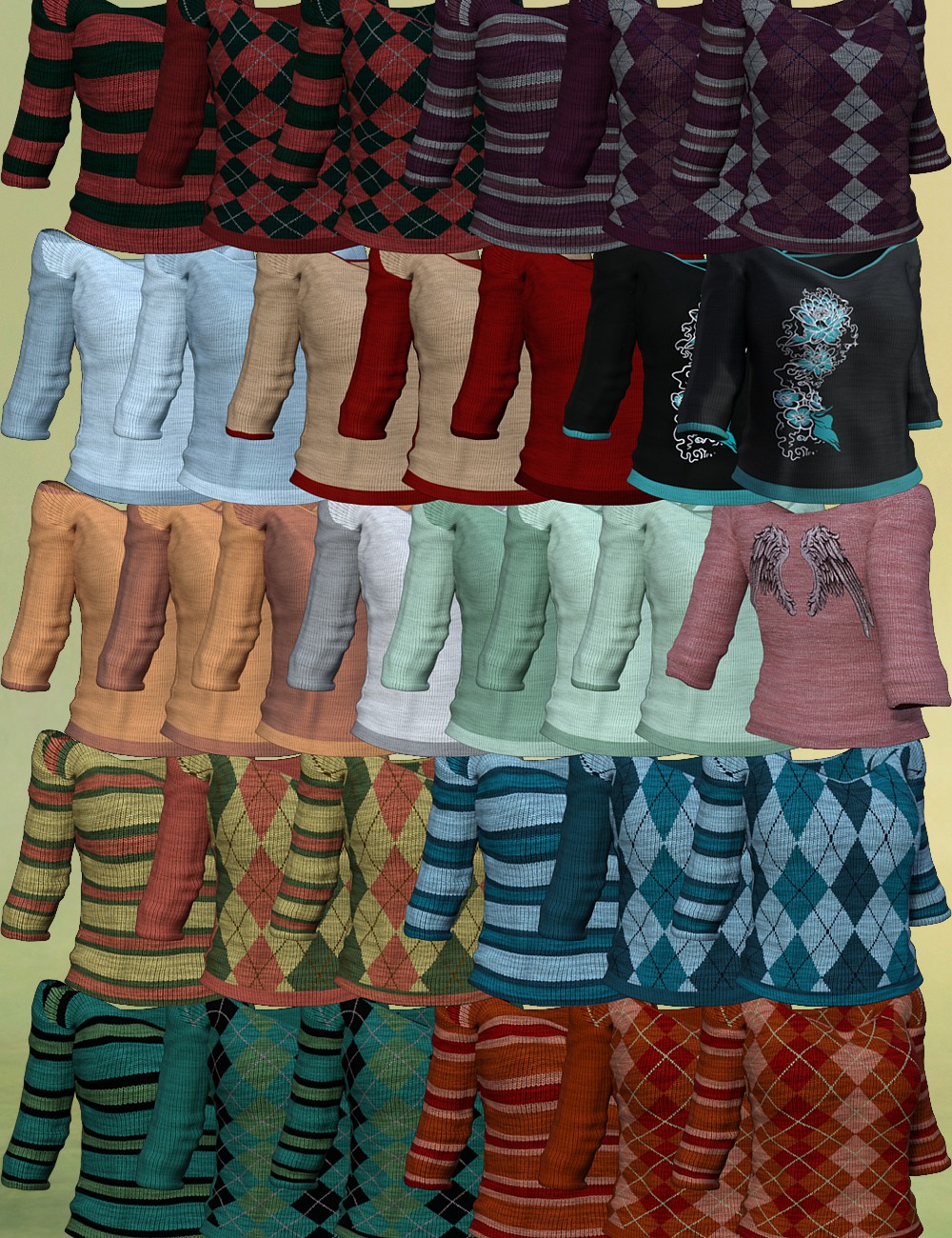Patty Clothes Morphs and Textures | Daz 3D
