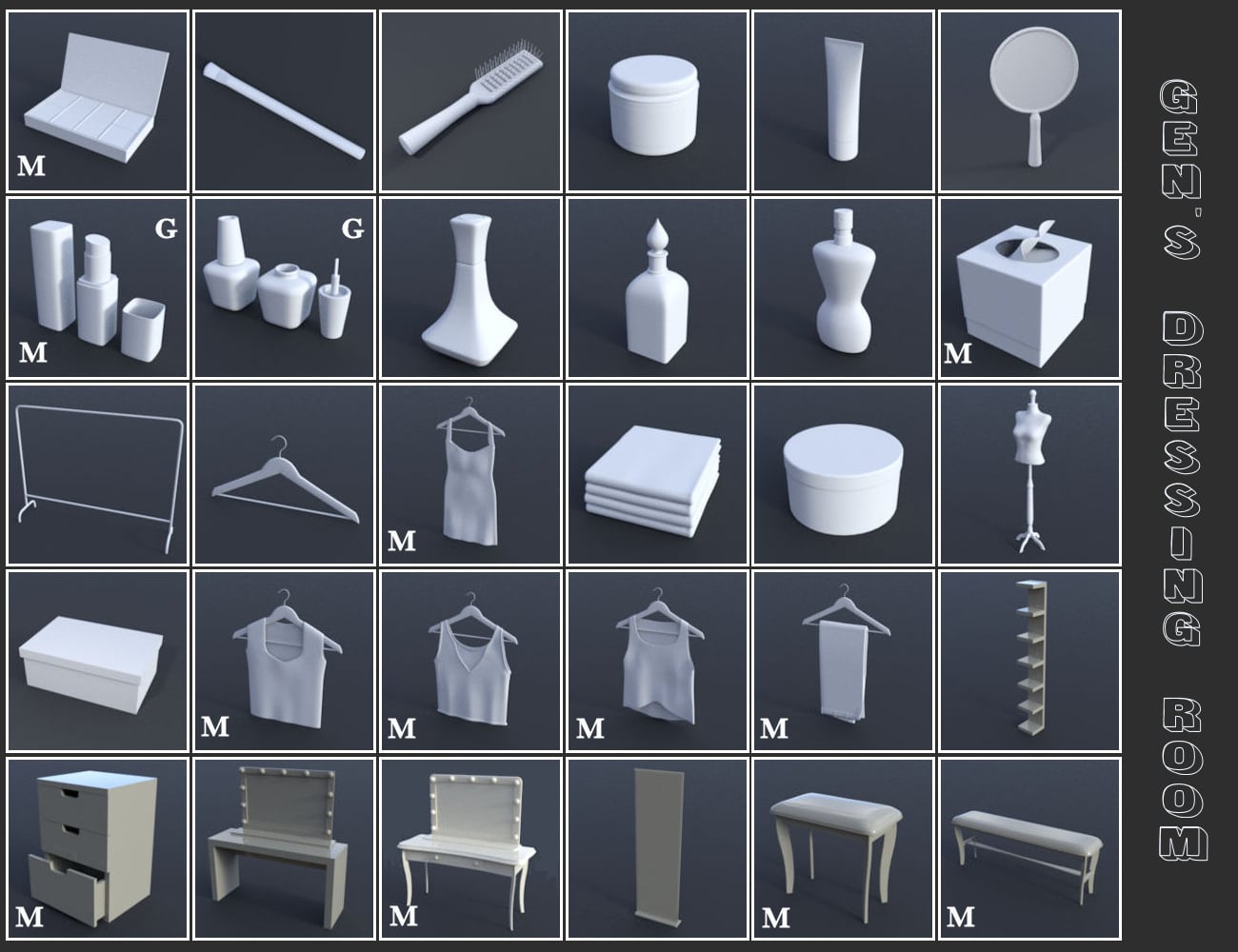 Gen's Dressing Room | Daz 3D