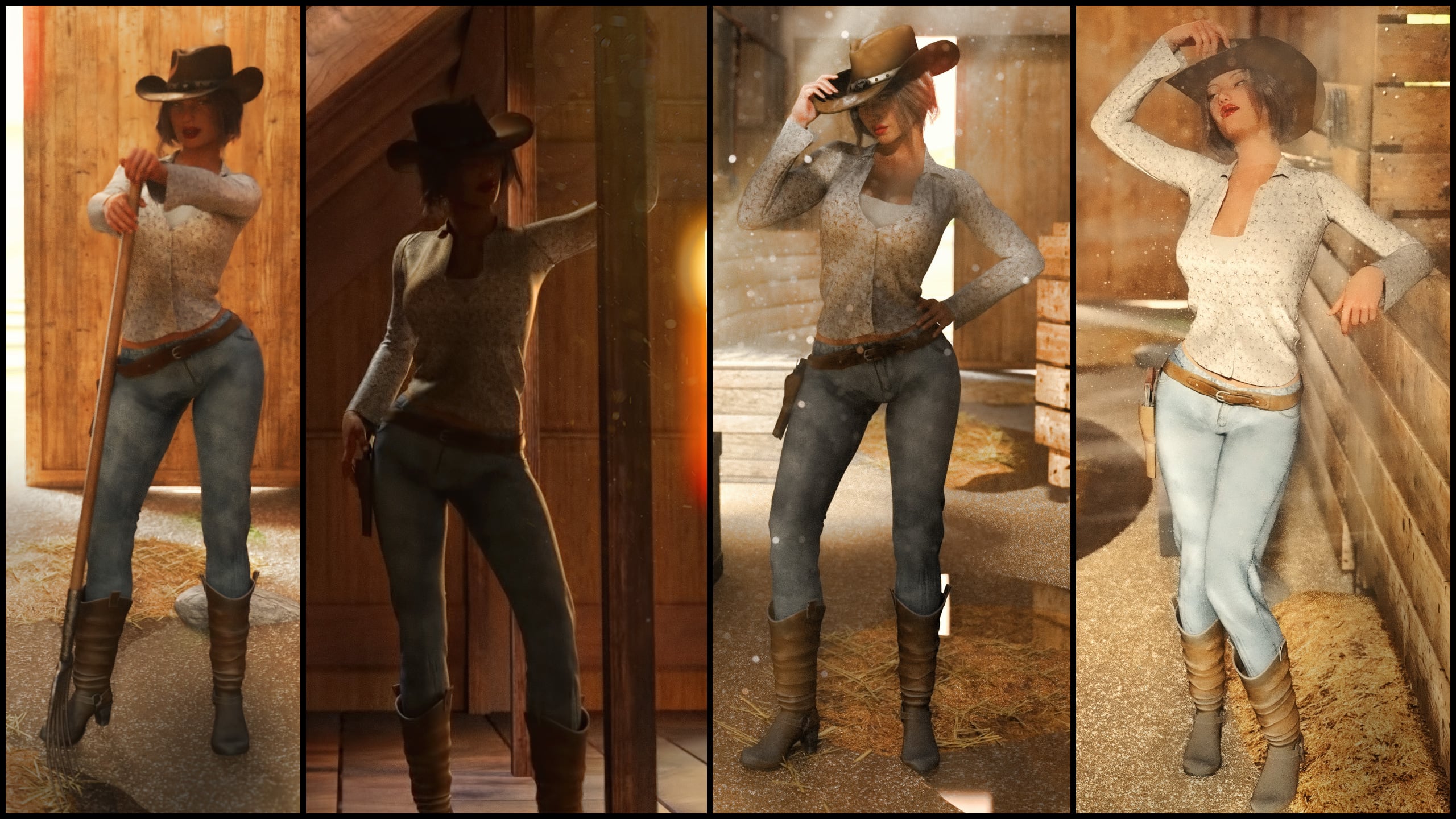 i13 Modern Barn Bundle | Daz 3D