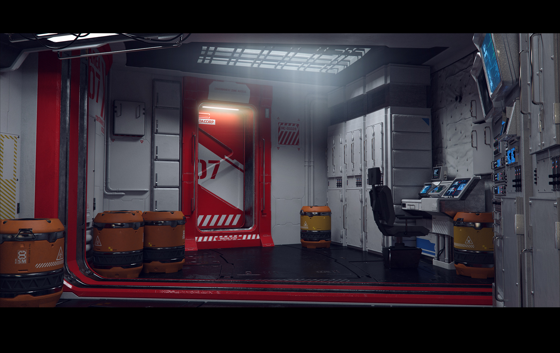 Containment Zone | Daz 3D