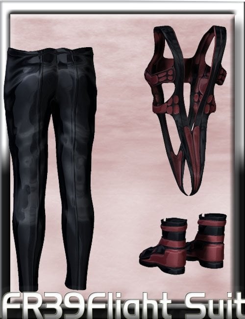 FR-39 Flight Suit | Daz 3D