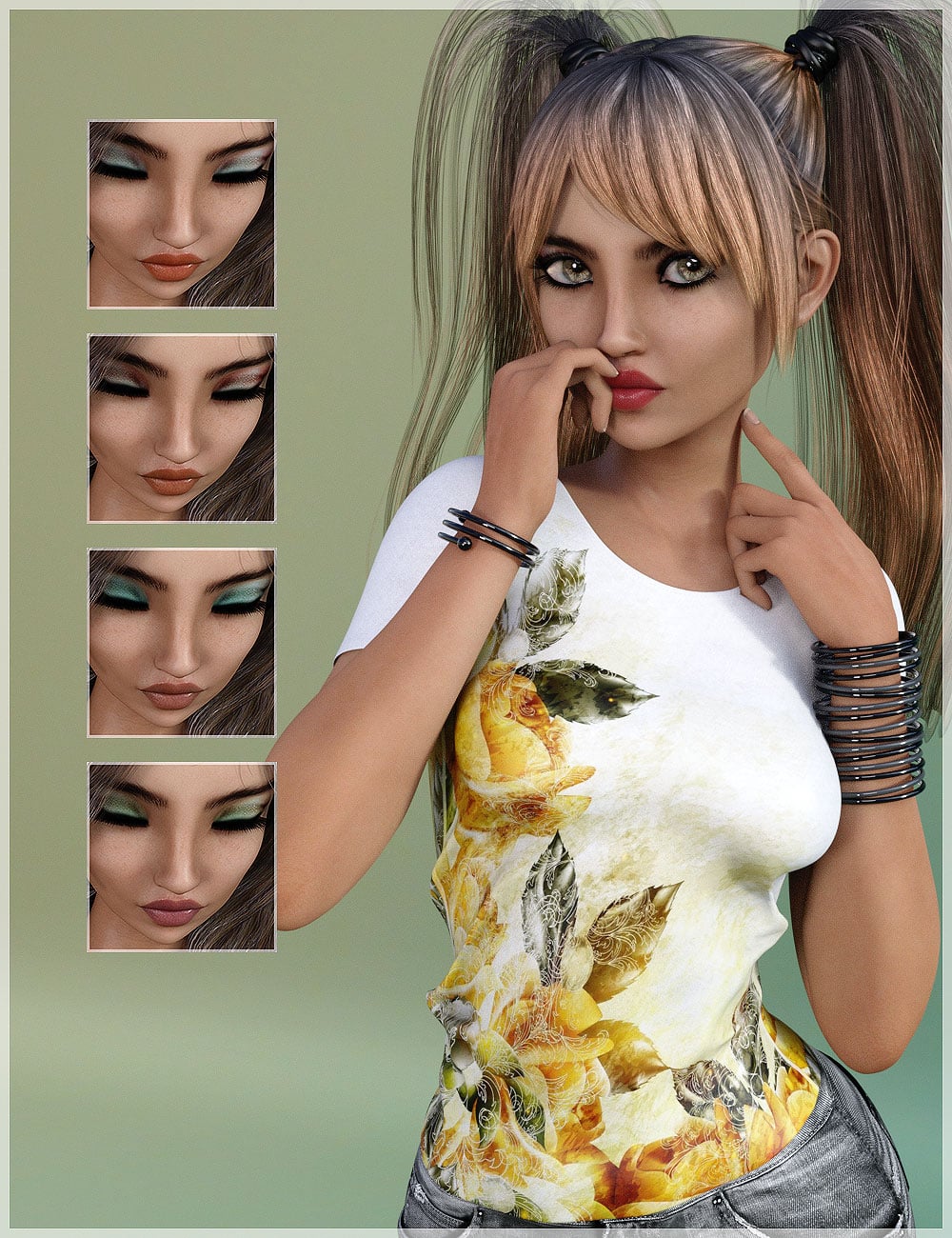 OZBD Poppie for Aiko 7 | Daz 3D