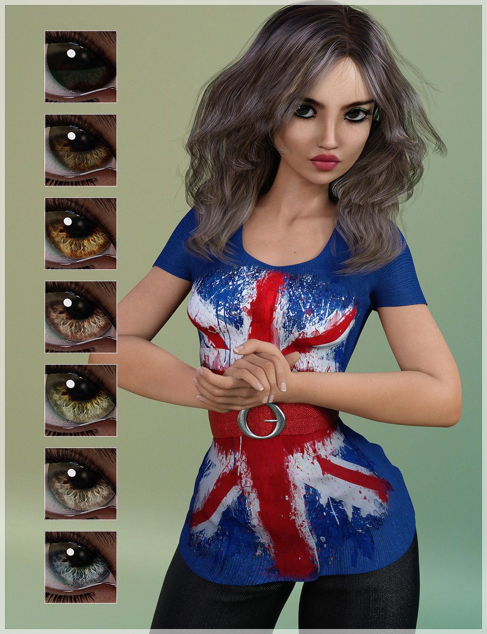 OZBD Poppie for Aiko 7 | Daz 3D