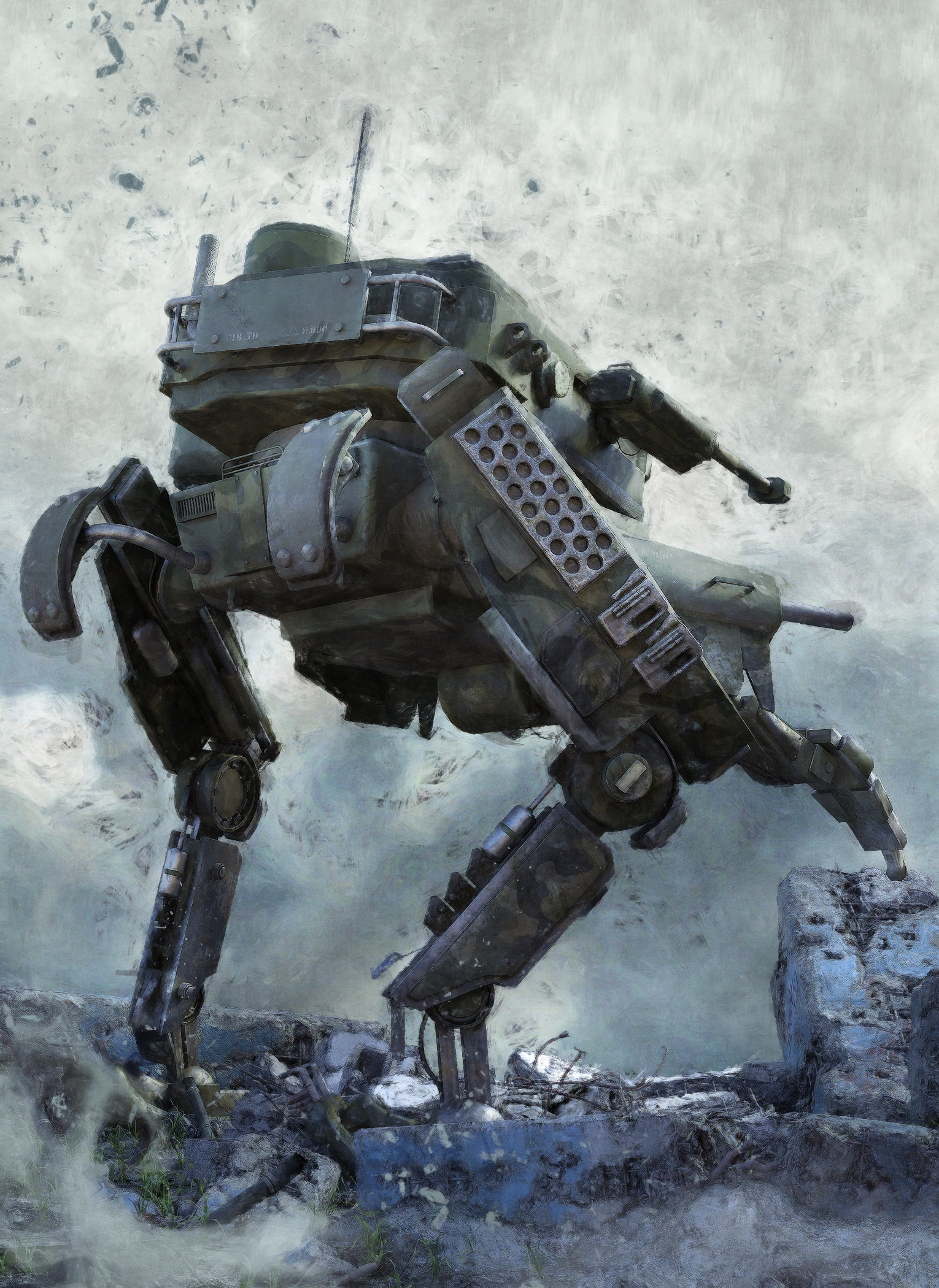 Mantis Mech | Daz 3D