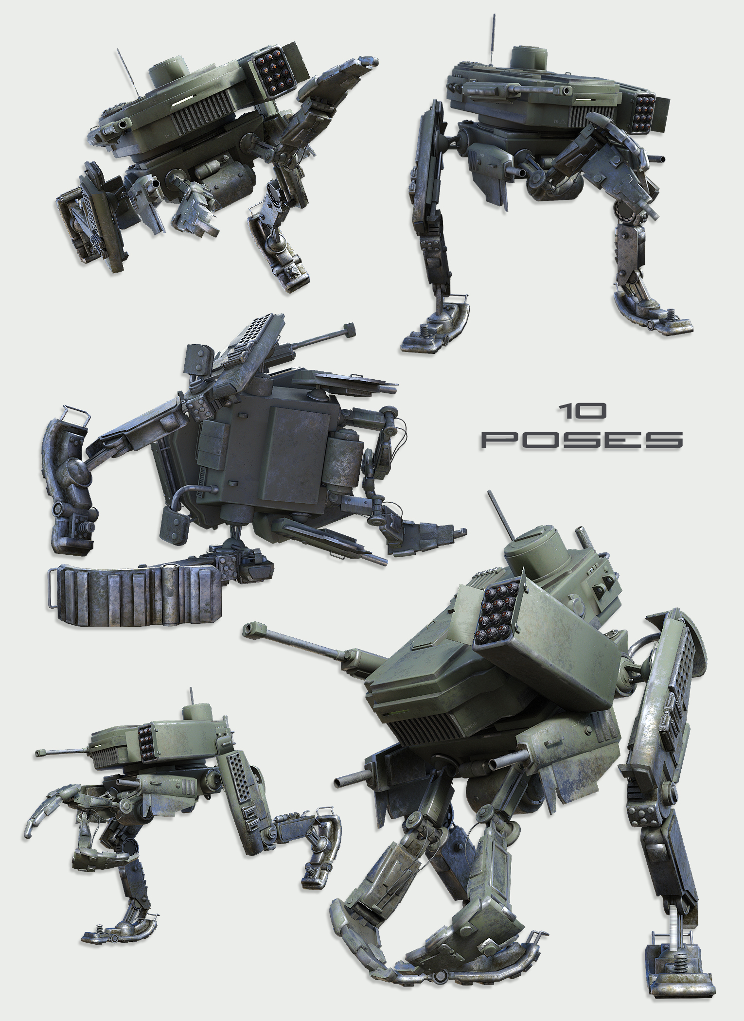 Mantis Mech | Daz 3D