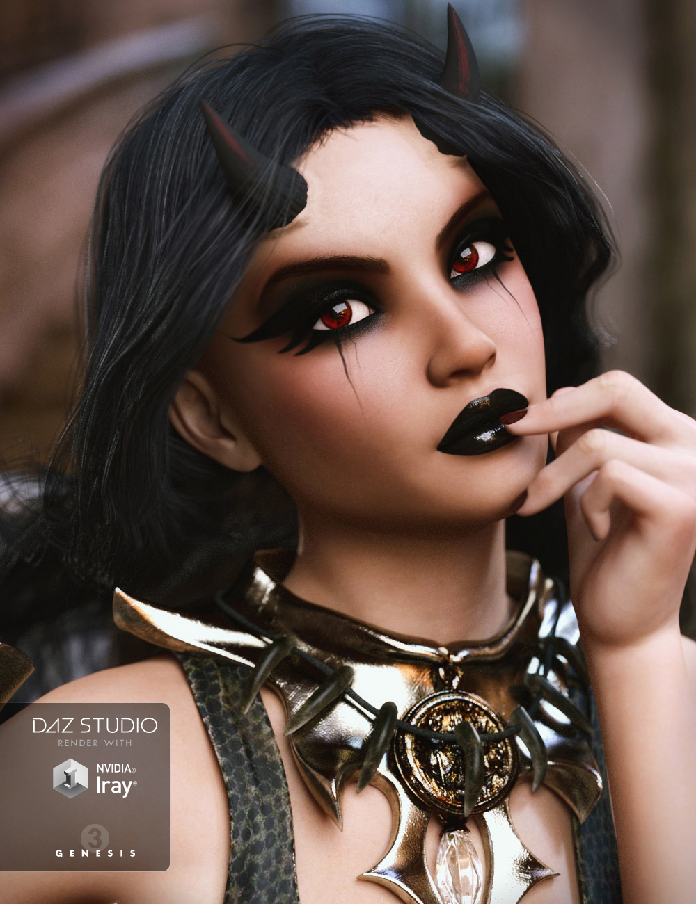Jezebeth for Anneka Demon and She Devil | Daz 3D