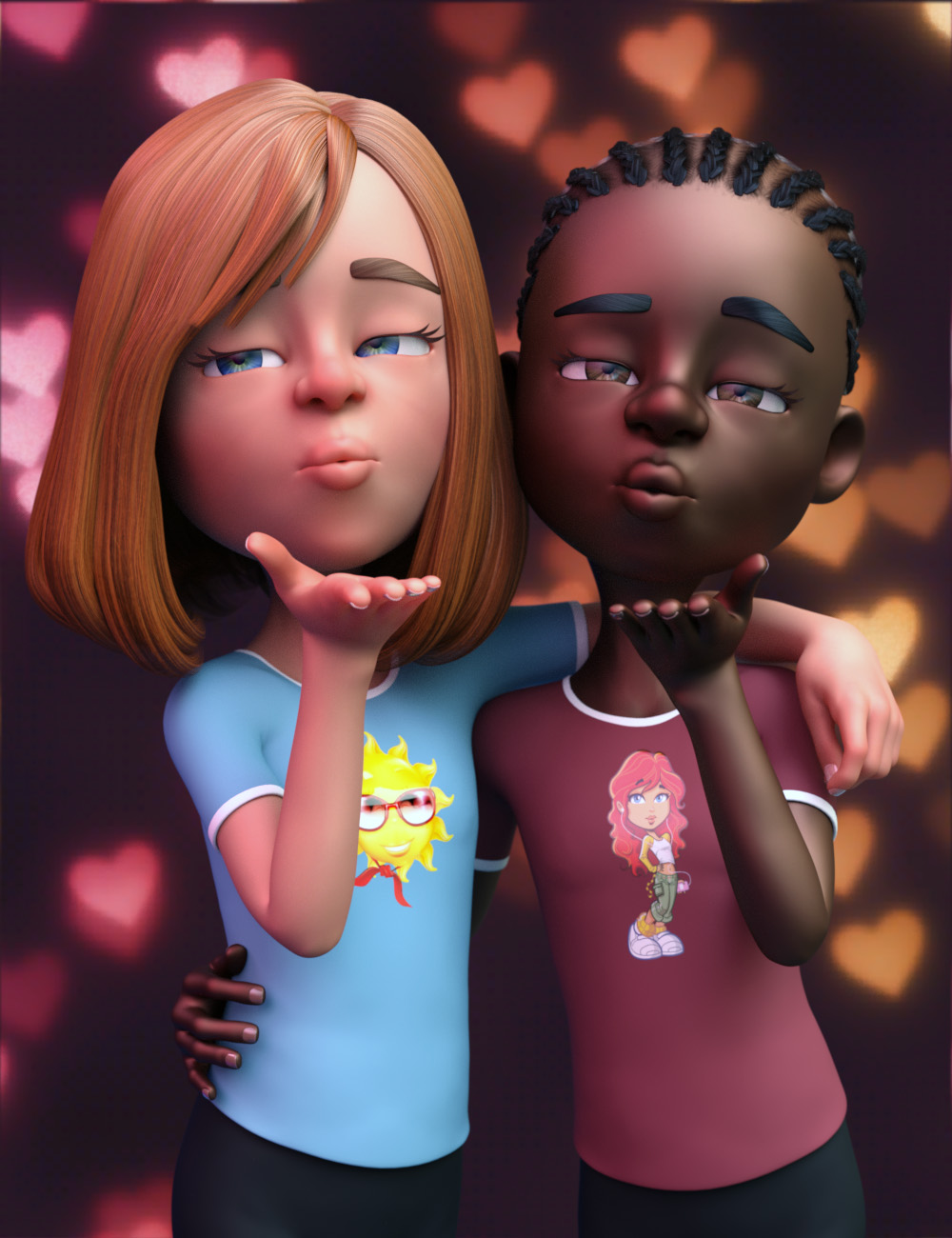 Toon Generations 2 Personalities Bundle | Daz 3D