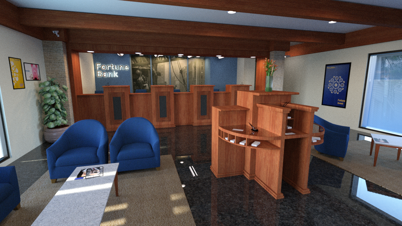 Fortune Bank | Daz 3D