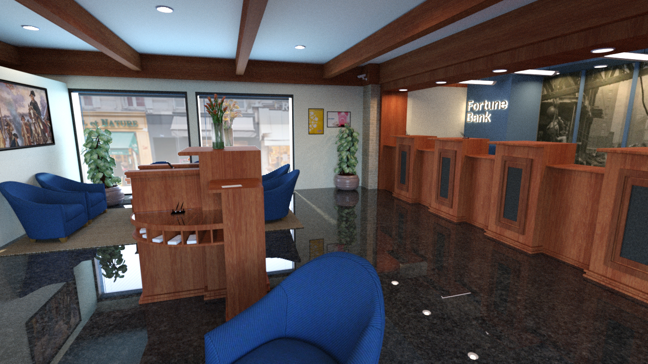 Fortune Bank | Daz 3D