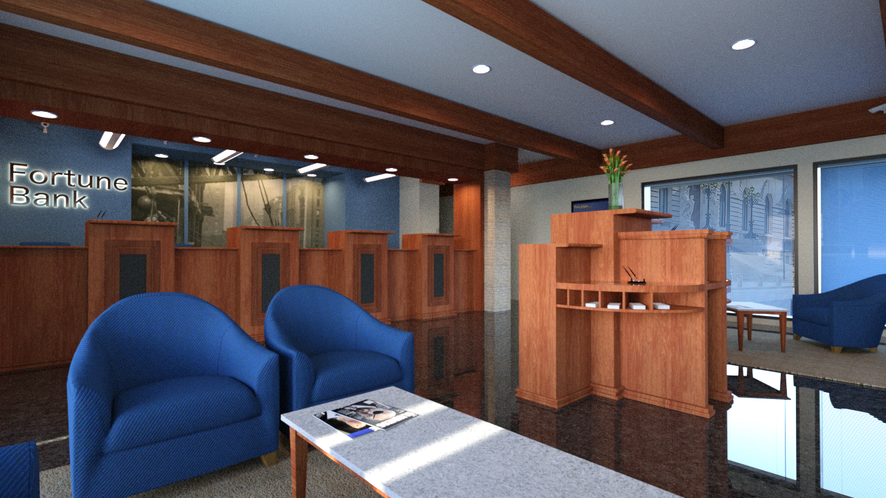 Fortune Bank | Daz 3D