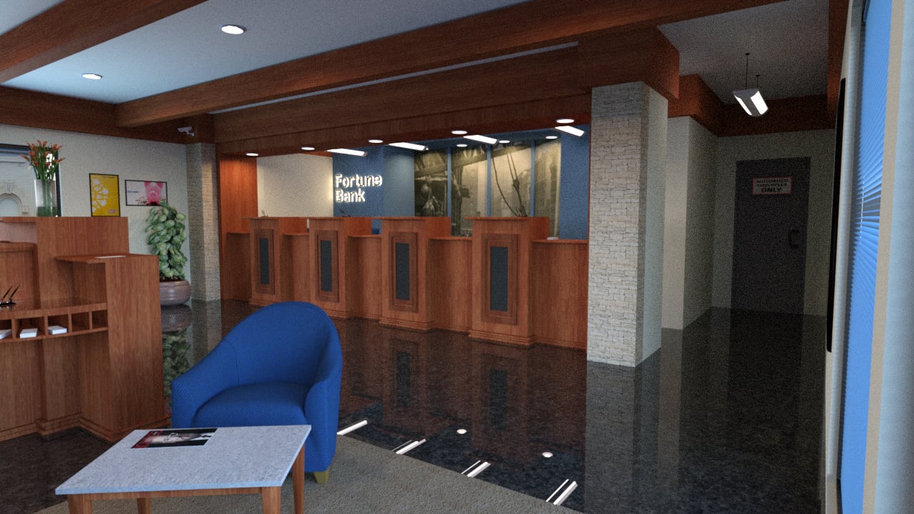 Fortune Bank | Daz 3D