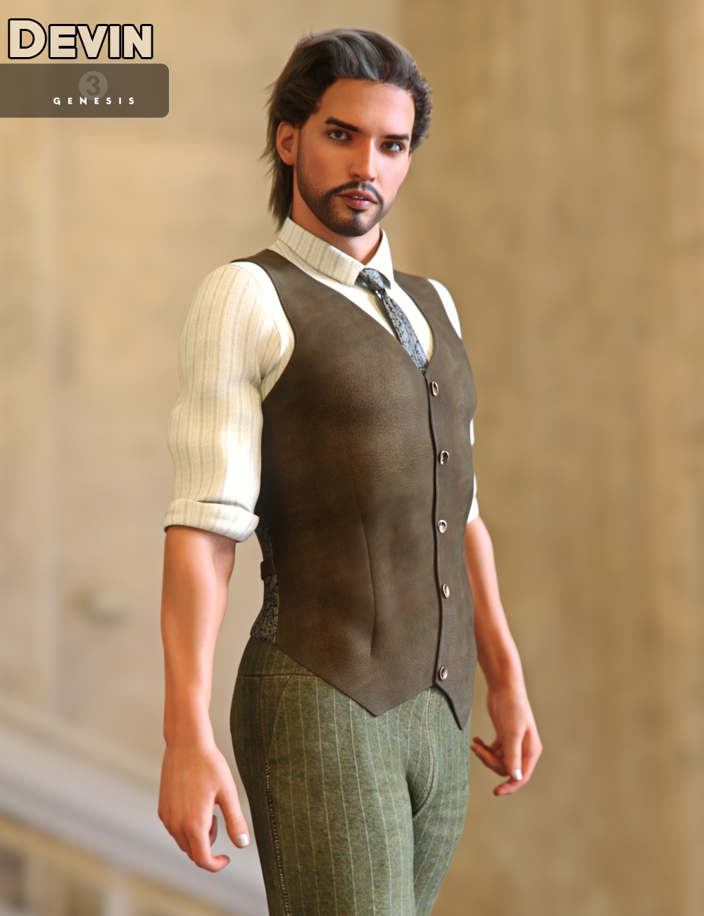 Devin for Genesis 3 Male(s) | Daz 3D