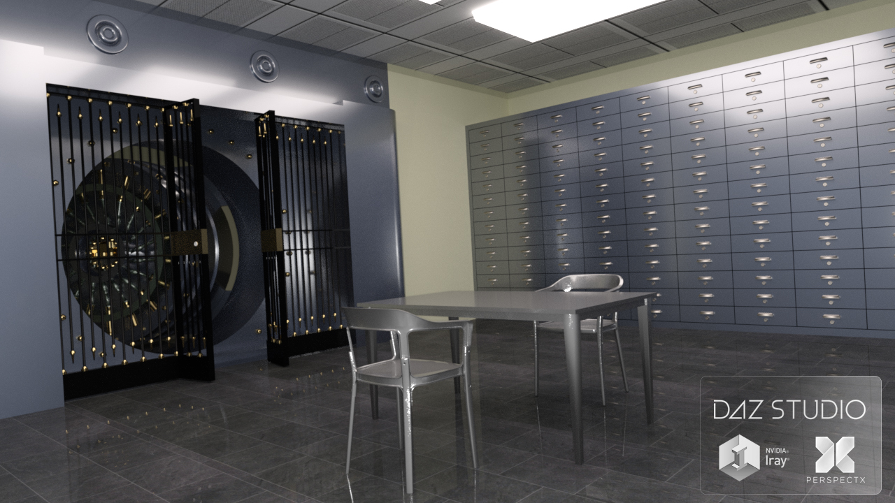 Bank Safe | Daz 3D