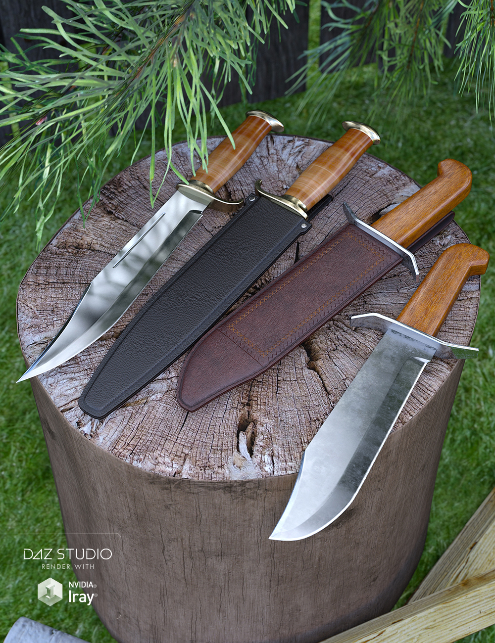 Small Blades 1: Knives | Daz 3D