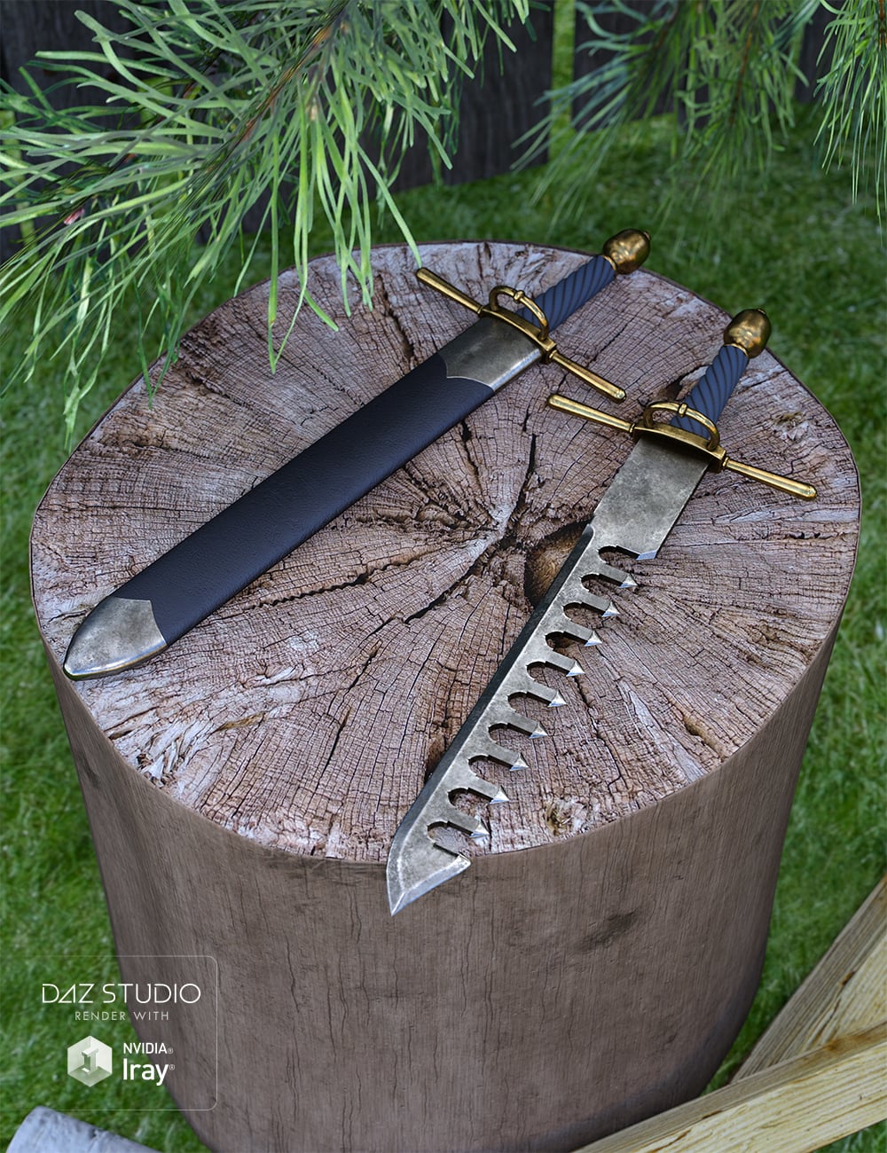 Small Blades 2: Daggers | Daz 3D