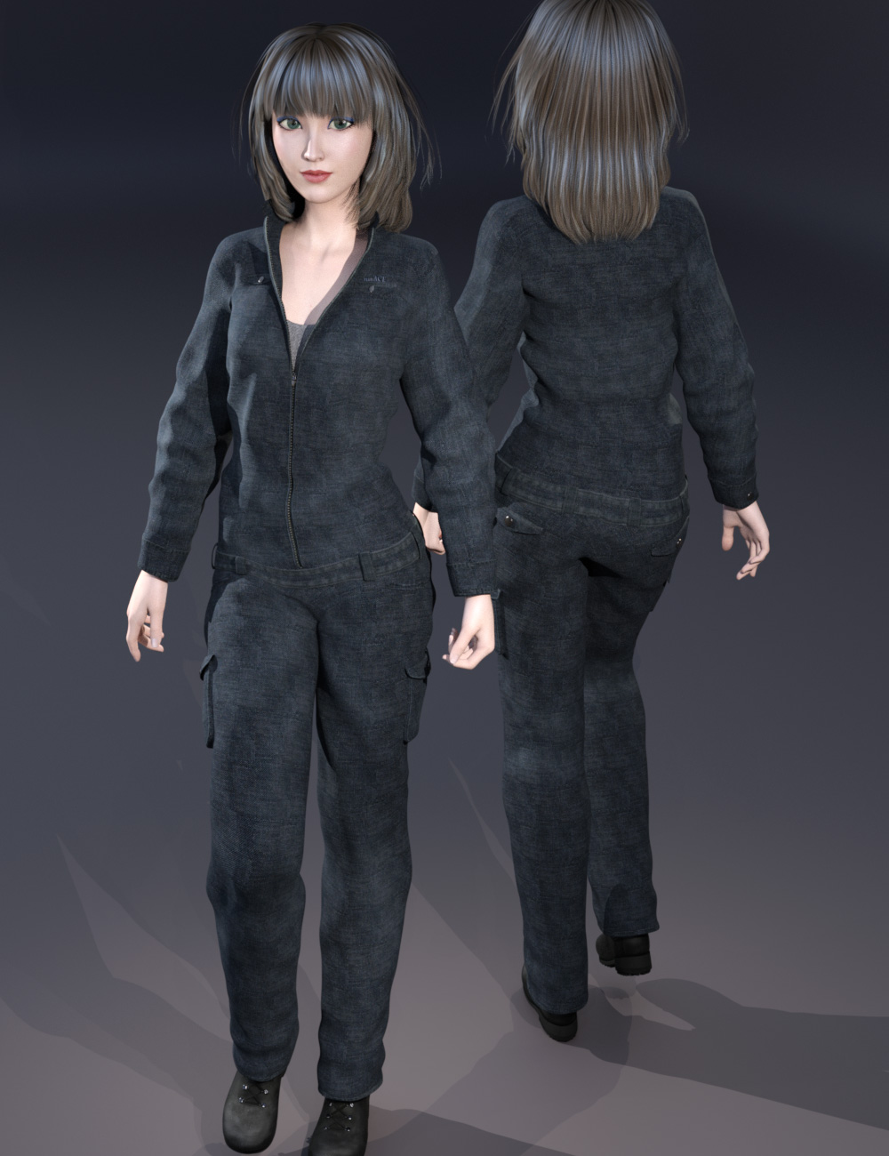 Work Clothes for Genesis 3 Female(s) | Daz 3D
