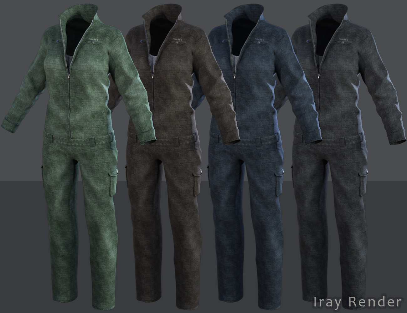 Work Clothes for Genesis 3 Female(s) | Daz 3D