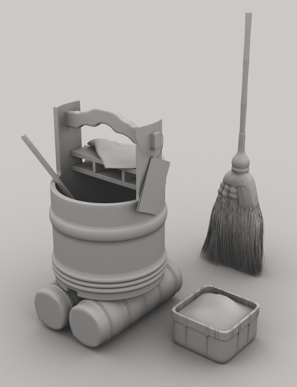 Sumo Dohyo and Props | Daz 3D