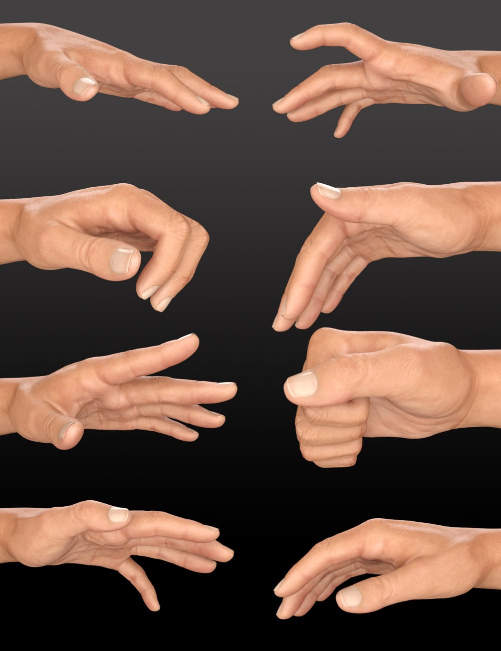 Handz for Genesis 3 Male(s) | Daz 3D