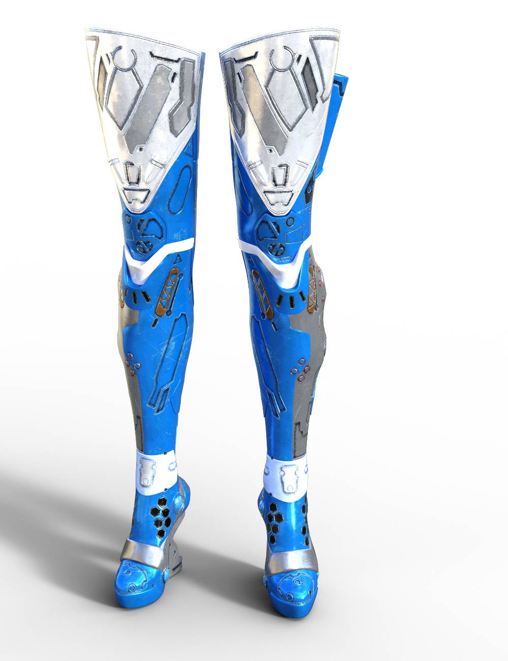 Classic Sci-fi Boots for Genesis 3 Female(s) | Daz 3D