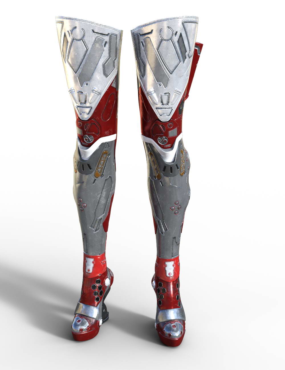 Classic Sci-fi Boots for Genesis 3 Female(s) | Daz 3D
