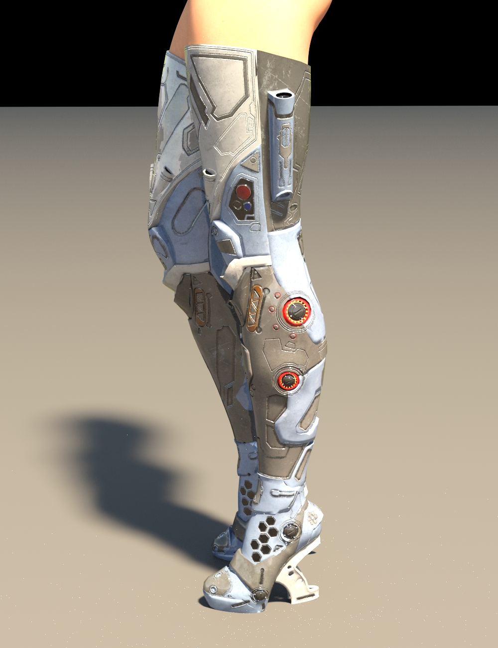 Classic Sci-fi Boots for Genesis 3 Female(s) | Daz 3D