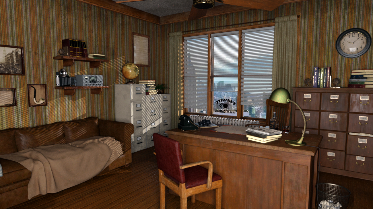 Private Eye Props | Daz 3D