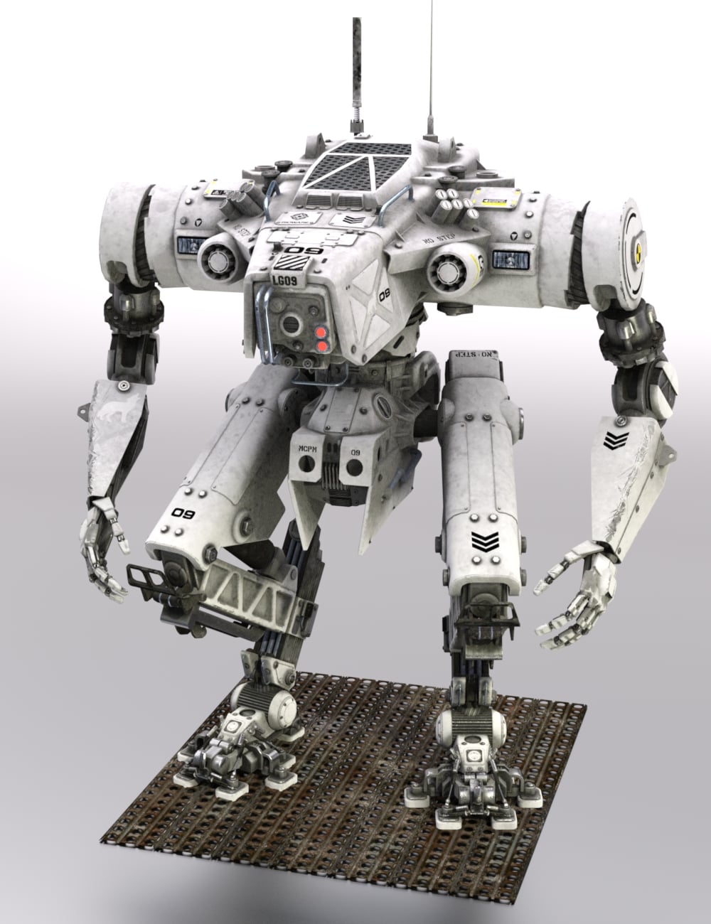 LG09 Combat Mech | Daz 3D
