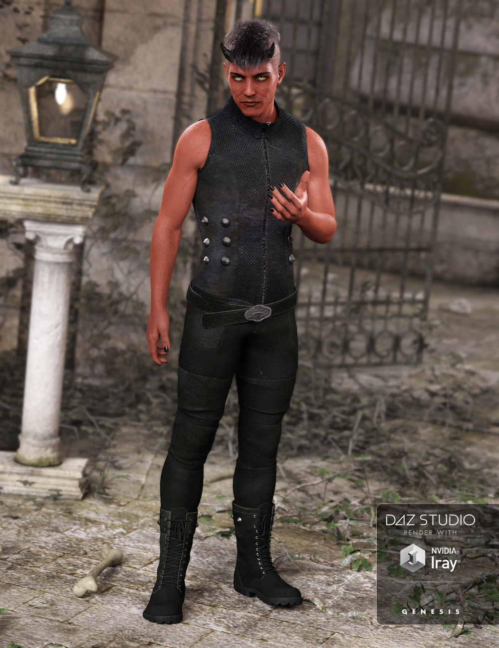 Damien Starter Bundle | Daz 3D