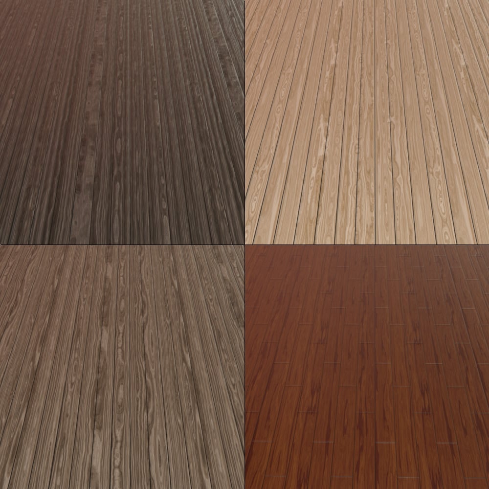 Iray Wood Floor and Wall Tile Shaders and Merchant Resource | Daz 3D