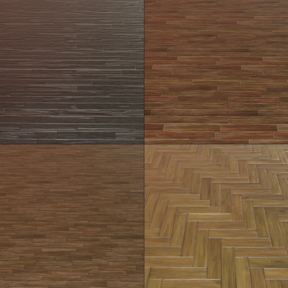 Iray Wood Floor and Wall Tile Shaders and Merchant Resource | Daz 3D