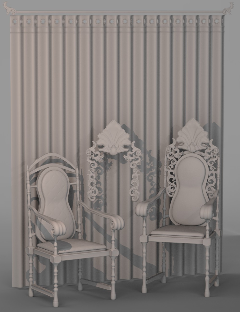 Noble Poses and Props for Genesis 3 Female and Genevieve 7 | Daz 3D