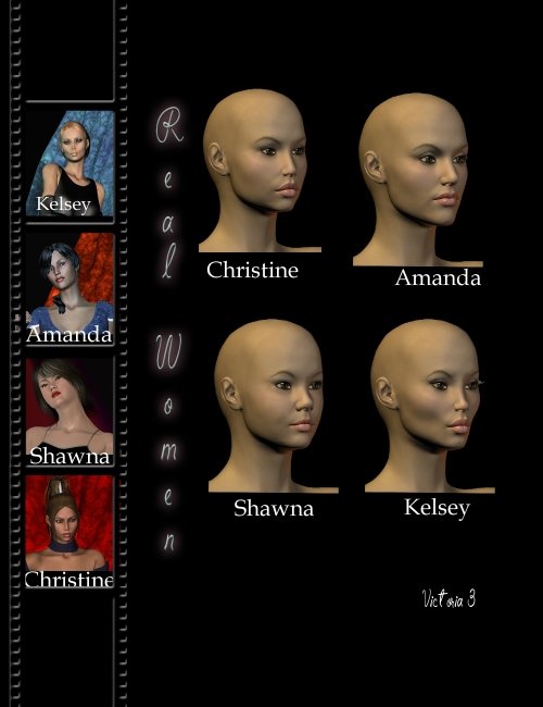 Real Ladies: Real Women | Daz 3D