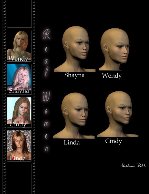 Real Ladies: Real Women | Daz 3D