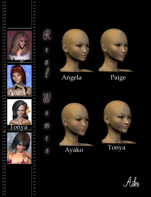 Real Ladies: Real Women | Daz 3D