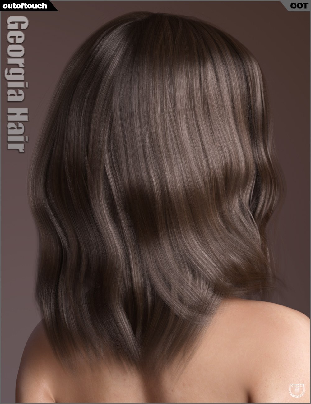 Georgia Hair And Oot Hairblending 2 0 For Genesis 3 Female S Daz 3d