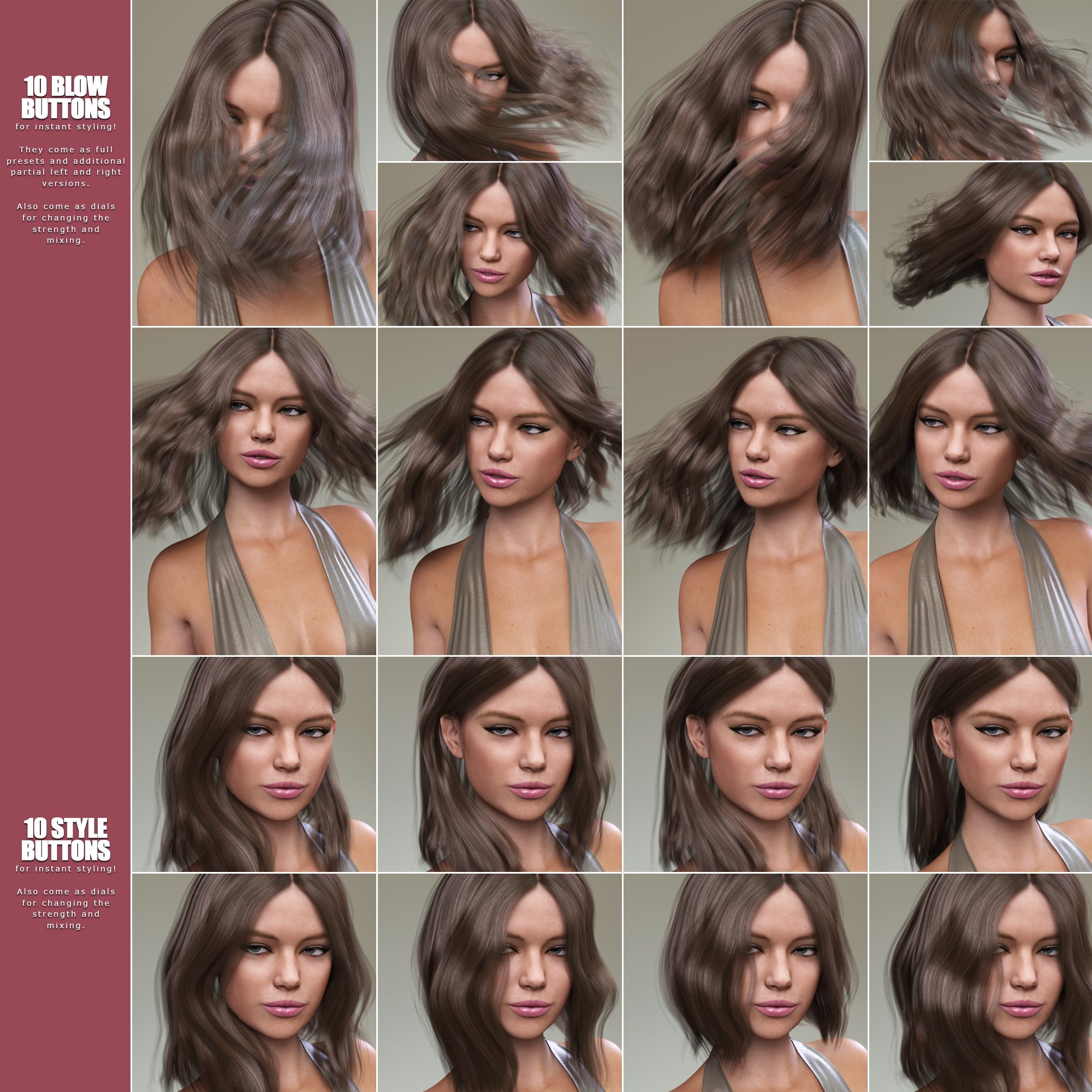 Georgia Hair And Oot Hairblending 2 0 For Genesis 3 Female S Daz 3d