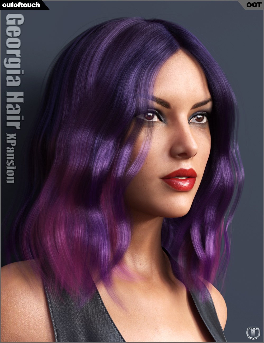 Georgia Hair And Oot Hairblending 2 0 Texture Xpansion Daz 3d