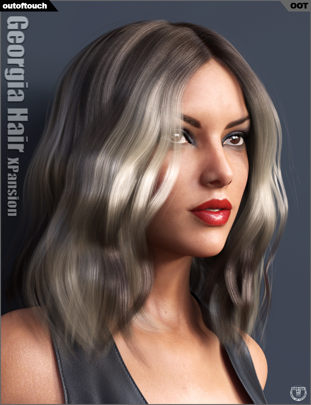 Georgia Hair And Oot Hairblending 2 0 Texture Xpansion Daz 3d