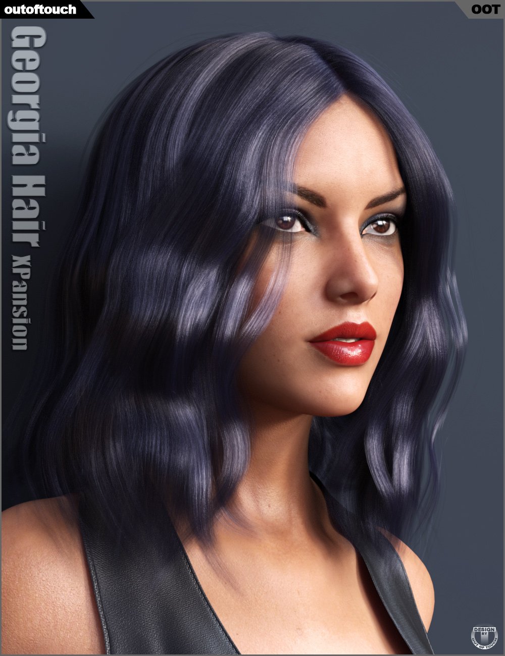 Georgia Hair And Oot Hairblending 2 0 Texture Xpansion Daz 3d