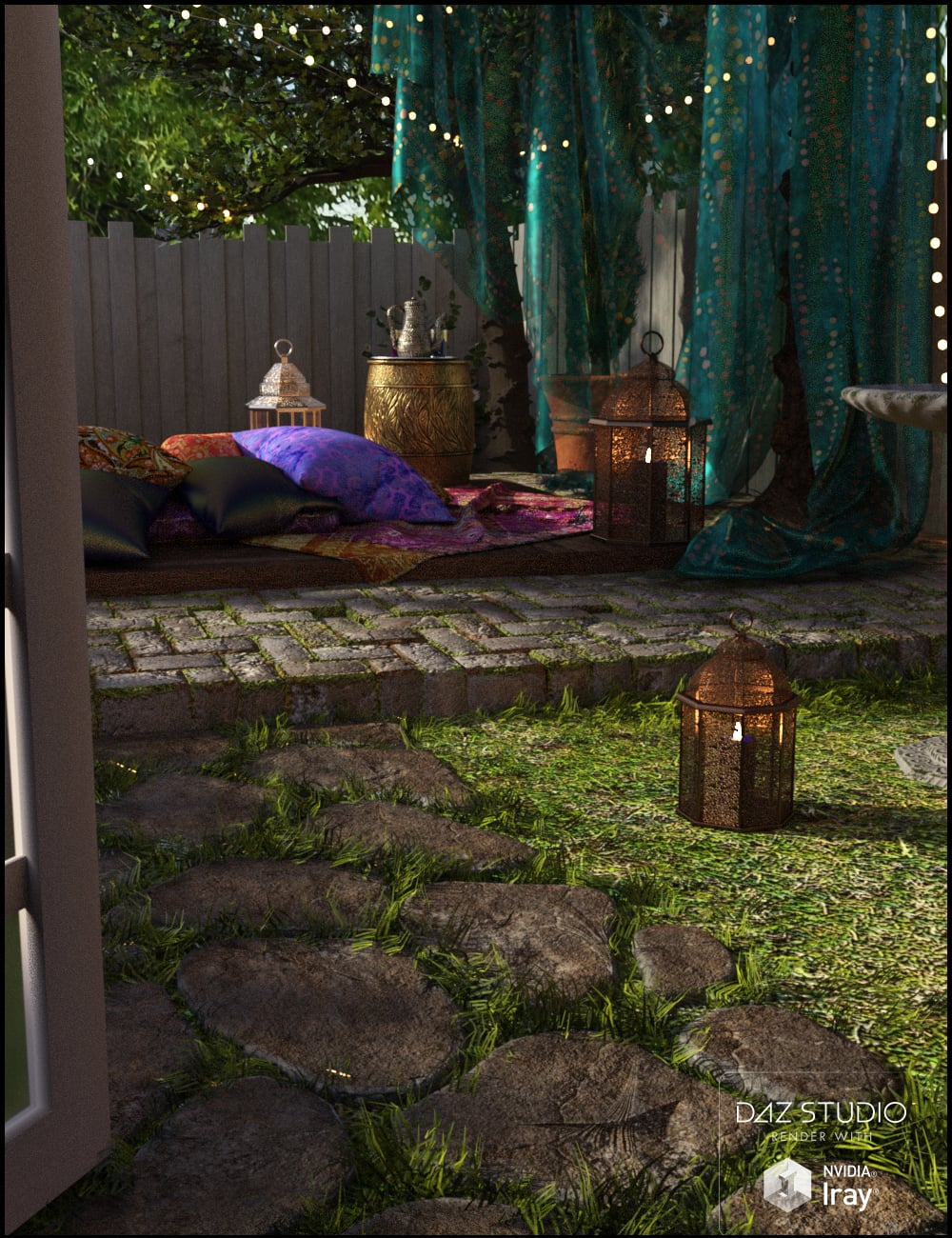 Boho Garden | Daz 3D