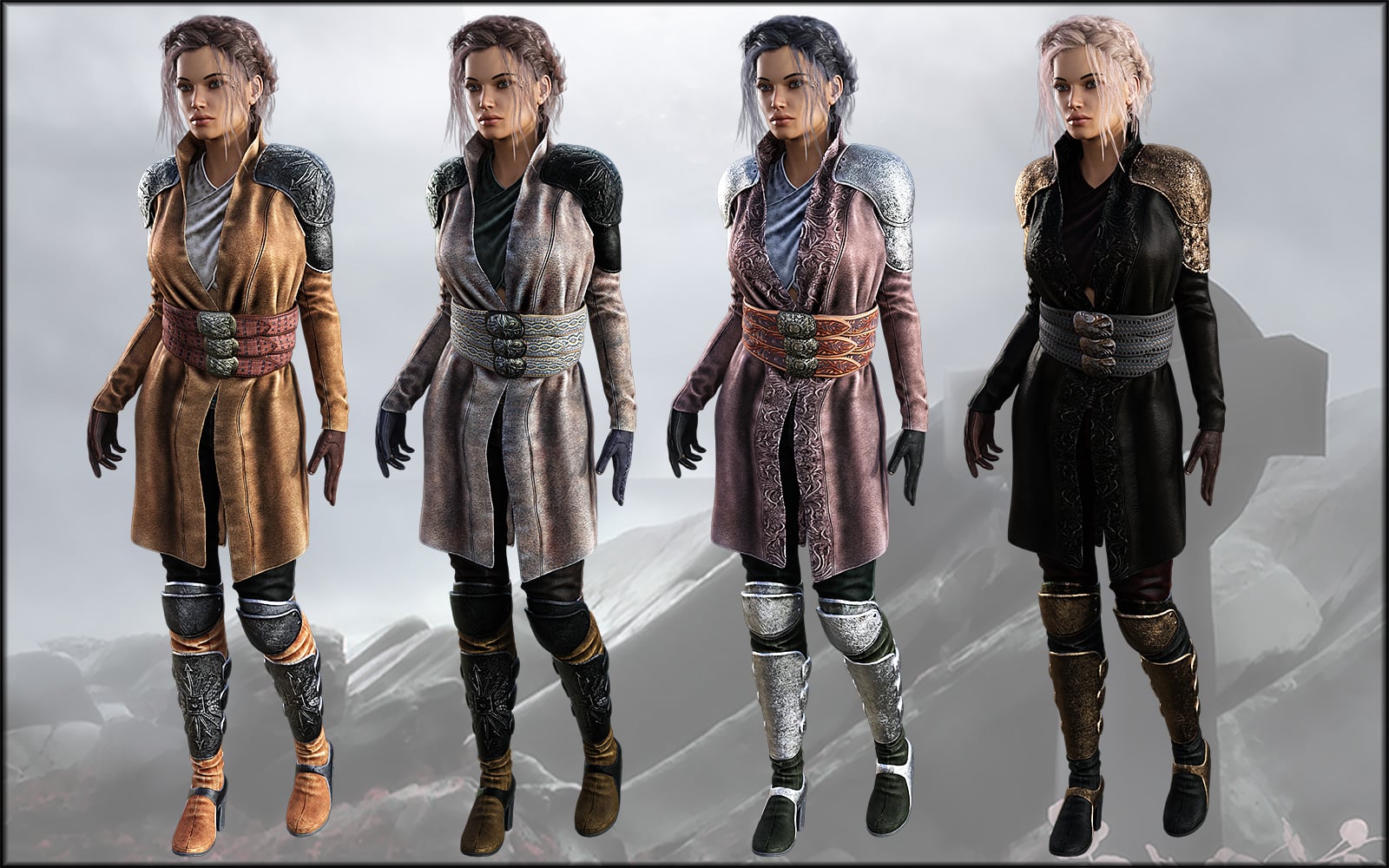 Ida Outfit Textures | Daz 3D