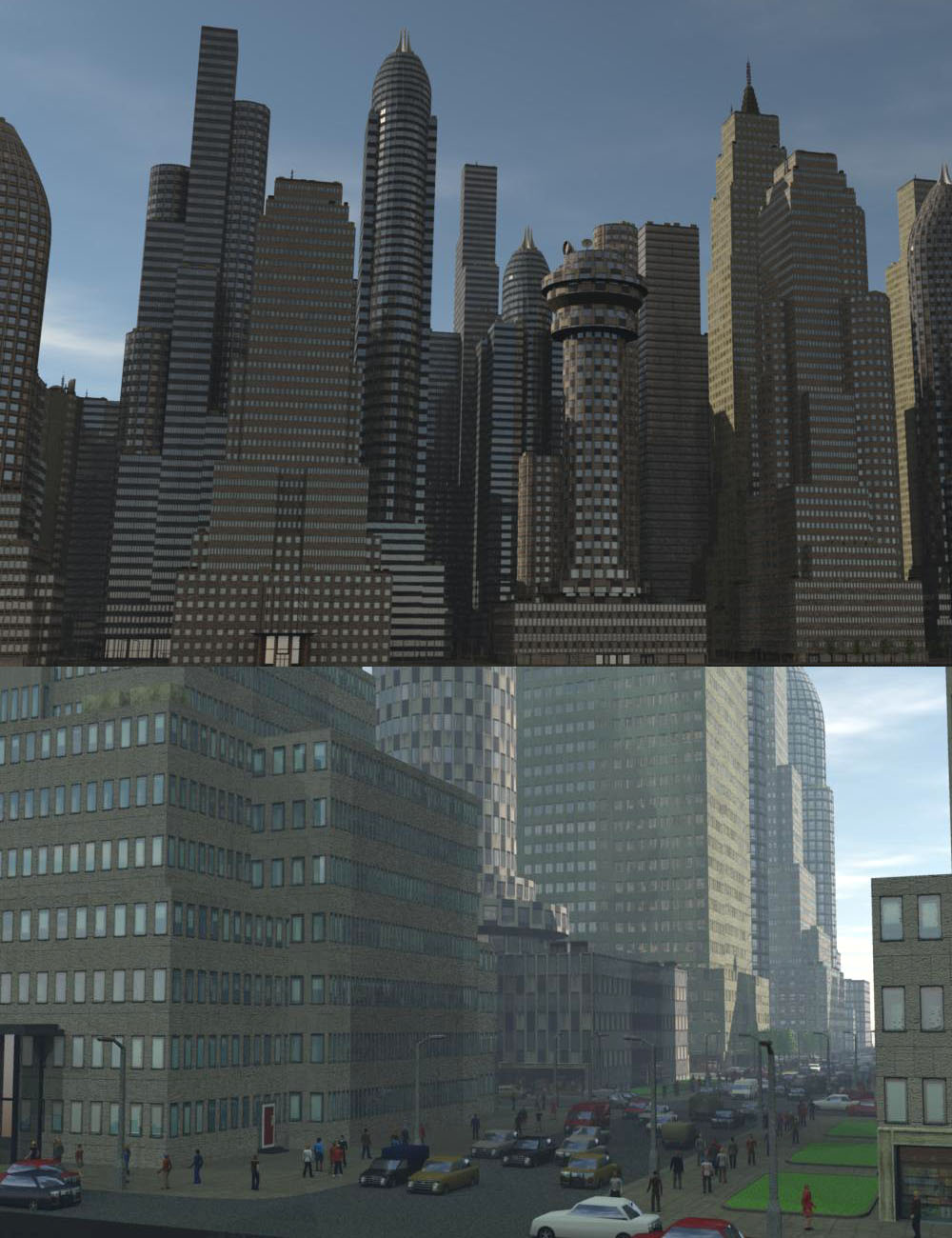 Central Business District for Carrara | Daz 3D