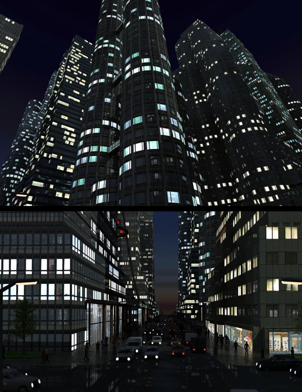 Central Business District for Carrara | Daz 3D
