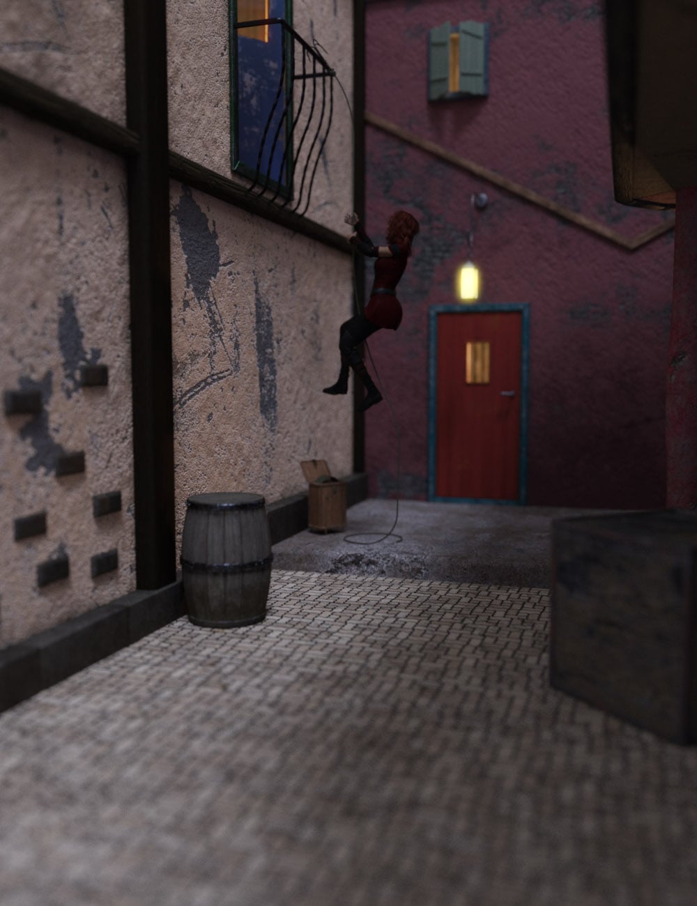 Backstab Alley | Daz 3D